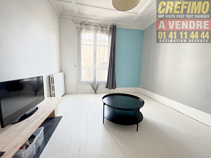 Appartement à vendre - Asnières-sur-Seine, Centre-ville - 2 pièces - 1 chambre