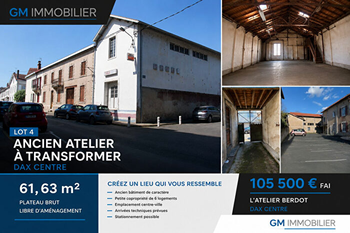Appartement 3 pièces à Dax, Centre-ville, Saint-Vincent, à vendre