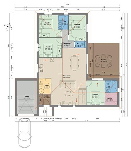 Maisons à vendre et appartements à louer - 3
