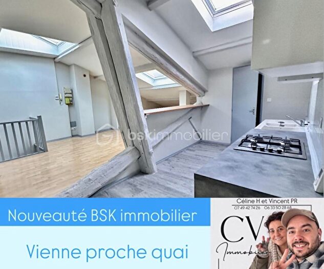 Appartement à vendre - Vienne, Estressin - 4 pièces - 3 chambres