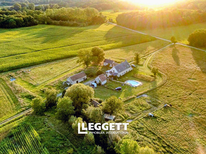 Maison à vendre - Courcelles-de-Touraine - 9 pièces - 2 chambres