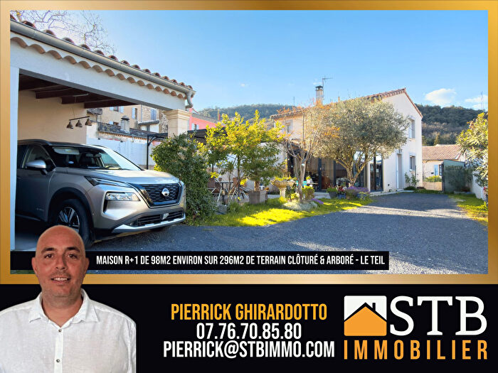 Maison à vendre - Le Teil - 4 pièces - 3 chambres