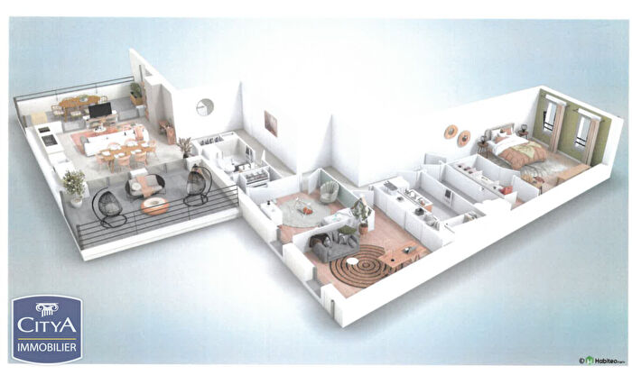 Appartement 4 pièces à vendre à Beauvais, Notre Dame du Thil