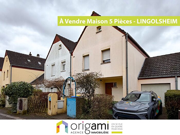 Maison à vendre - Lingolsheim, Centre-ville - 5 pièces - 4 chambres