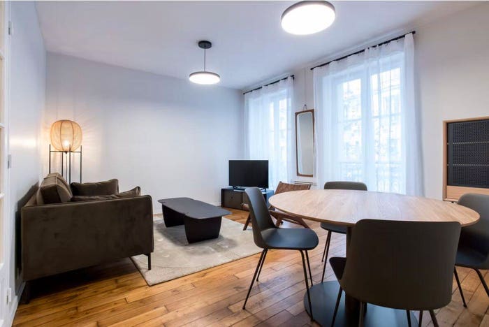 Appartement 3 pièces à Bassin de la Villette, Paris 19ème arrondissement, à louer