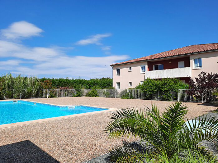 Appartement à vendre - Saint-Jean-dAngély - 2 pièces - 1 chambre