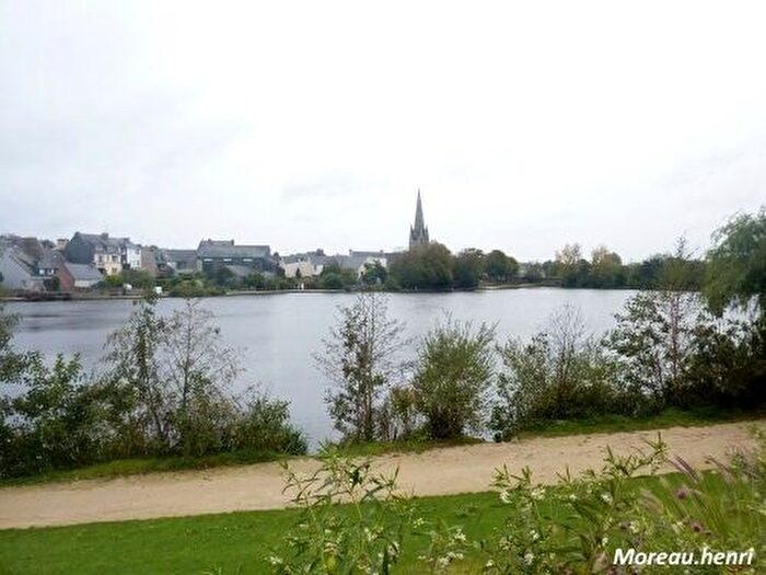 Appartement à vendre - Rosporden - 3 pièces - 2 chambres