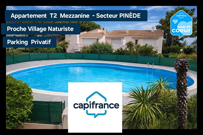 Appartement à vendre - Agde, Le Cap dAgde - 2 pièces - 1 chambre