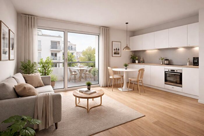 Appartement à vendre - Chennevières-sur-Marne, Le Bois lAbbé - 2 pièces - 1 chambre