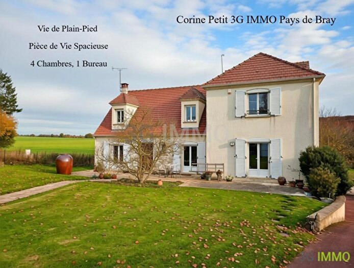 Maison à vendre - Hodenc-en-Bray - 8 pièces - 4 chambres