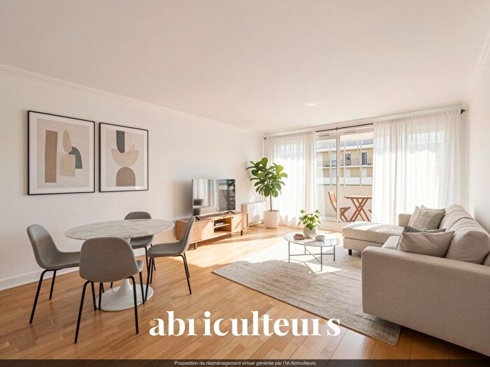 Appartement à vendre - Courbevoie, Gambetta, La Défense - 3 pièces - 2 chambres