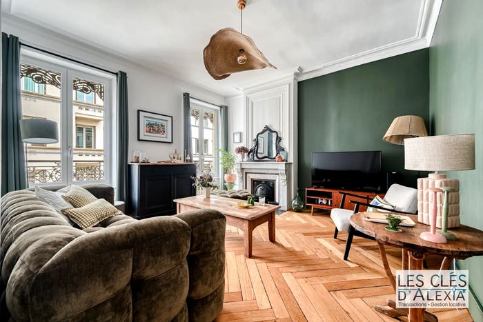 Appartement 4 pièces à Lyon 6ème, Tête d'Or, Vitton, à vendre