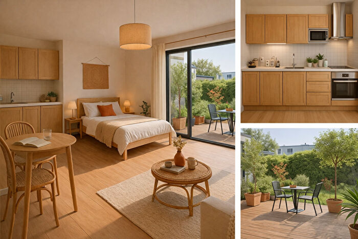 Appartement à vendre - Cucq - 3 pièces - 2 chambres