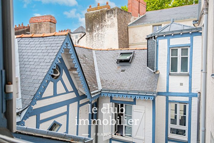 Appartement à vendre - Nantes, Centre-ville - 5 pièces - 3 chambres