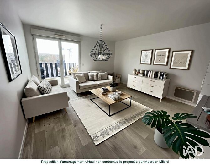 Appartement à louer - Poissy, La Coudraie - 1 pièce