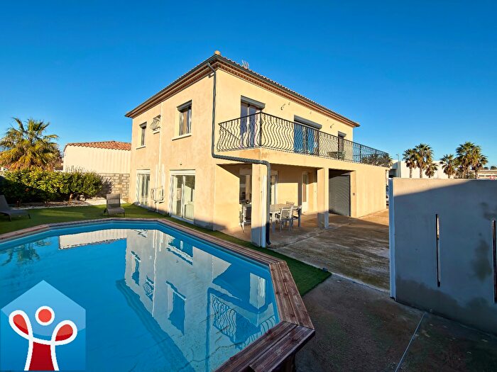 Maison à vendre - Villeneuve-lès-Béziers - 8 pièces - 6 chambres