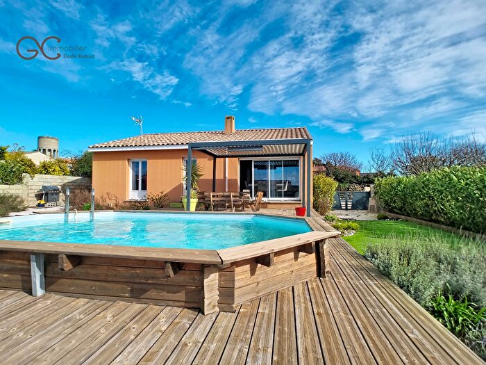 Maison à vendre - Quarante - 4 pièces - 3 chambres