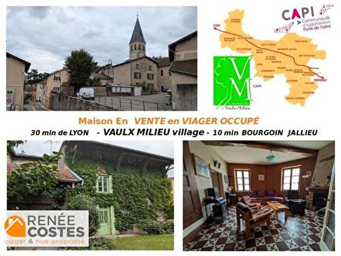 Maison à vendre - Vaulx-Milieu - 6 pièces - 4 chambres