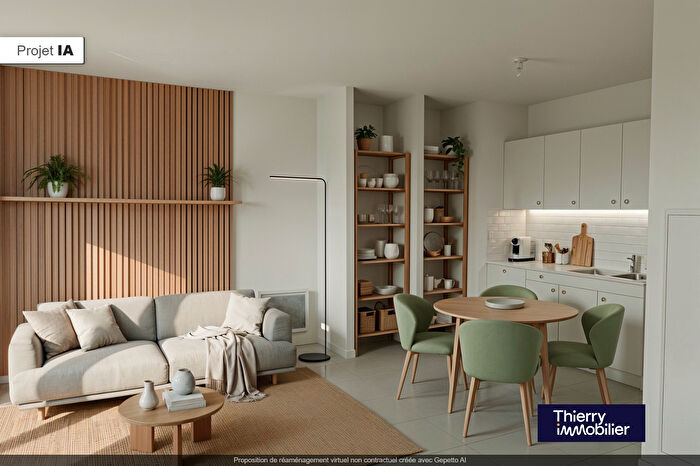 Appartement à vendre - Trélazé - 3 pièces - 2 chambres