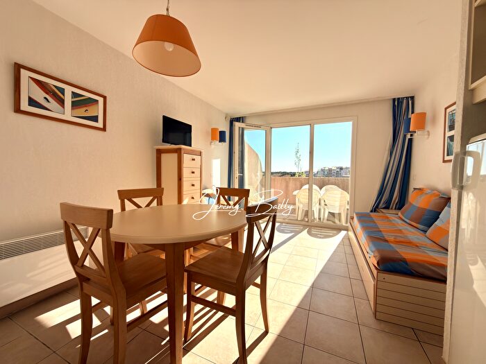 Le Barcarès, Presqu'île, La Coudalère : Appartement 2 pièces à vendre
