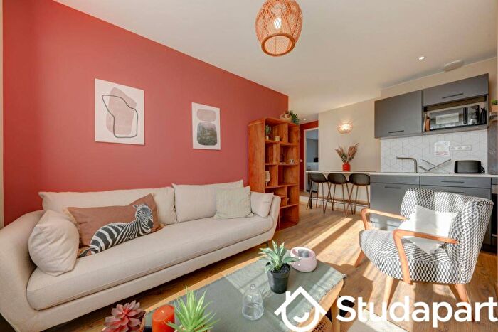 Appartement à louer - Girondins, Lyon ème arrondissement - 1 pièce - 1 chambre