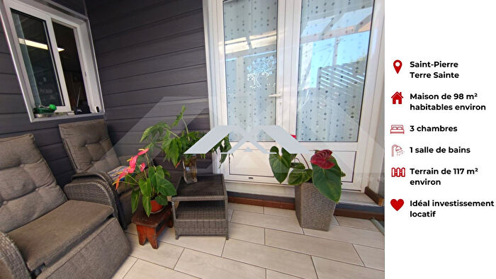 Maison à vendre - Saint-Pierre, Terre Sainte, Université - 4 pièces