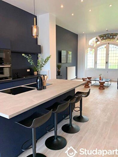 Appartement à louer - Anseele-Centre-Nations Unies-Crouy-Esperence, Roubaix - 1 pièce - 1 chambre