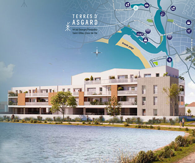 Saint-Gilles-Croix-de-Vie - Appartement 4 pièces à vendre