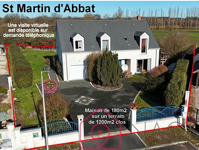 Maison à vendre - Saint-Martin-dAbbat - 7 pièces - 6 chambres