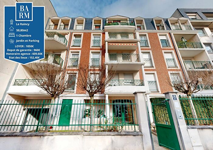 Appartement à louer - Le Raincy, Centre-ville, Mairie, Thiers - 2 pièces - 1 chambre