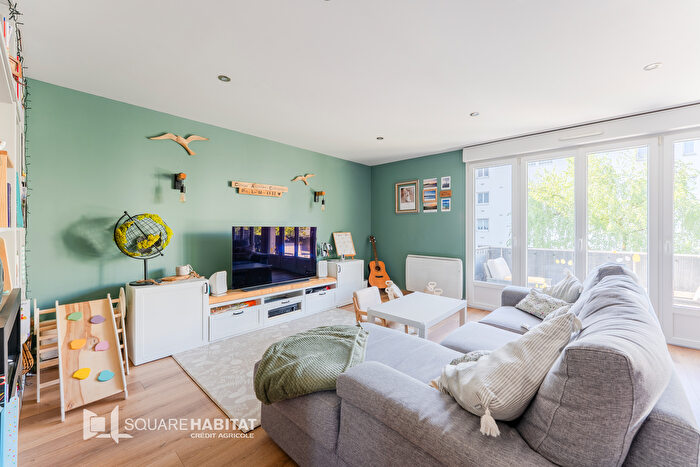 Appartement 3 pièces à Nantes, Sainte-Thérèse, Rond-Point de Vannes, à vendre