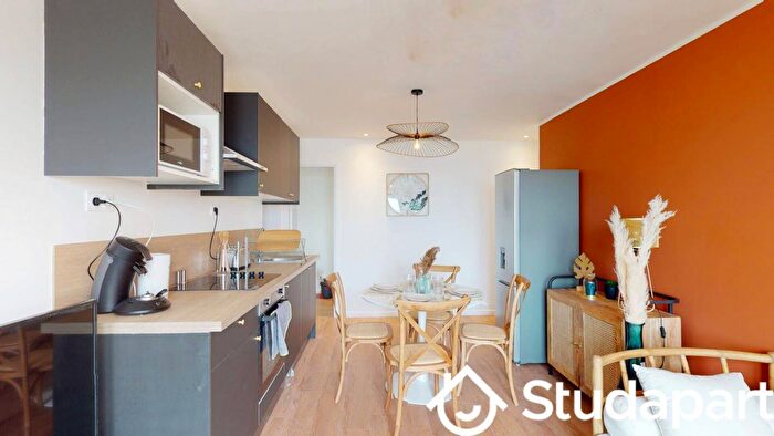 Appartement à louer - Saint Clément-Jardin des Plantes-Grammont, Rouen - 1 pièce - 1 chambre