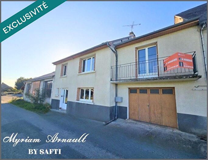 Maison à vendre - Saint-Pierre-de-Fursac - 4 pièces - 3 chambres