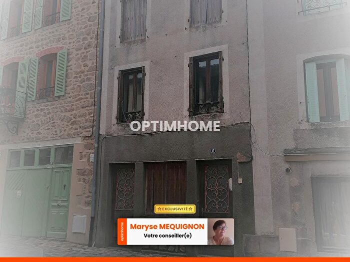 Maison à vendre - Olliergues - 8 pièces - 3 chambres