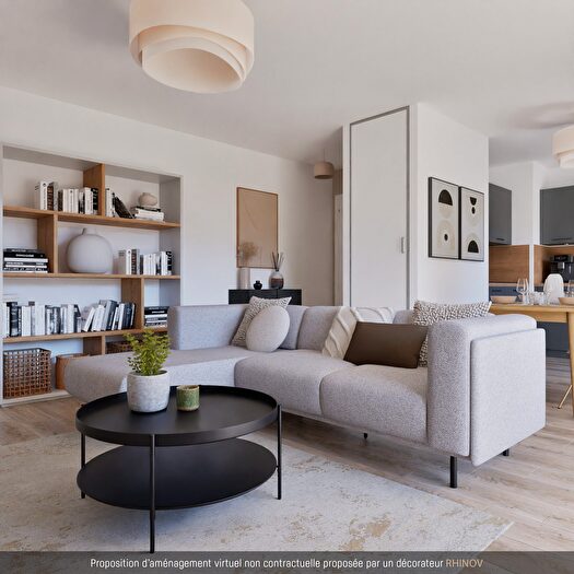 Appartement à vendre - Strasbourg, Neudorf, Etoile, Gare, Schluthfeld - 2 pièces - 1 chambre