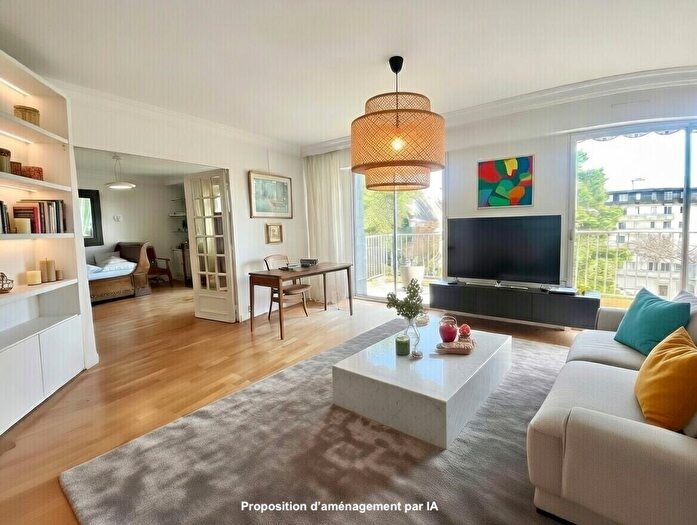 Appartement à vendre - Nantes, Saint-Donatien, Tortière - 4 pièces - 2 chambres