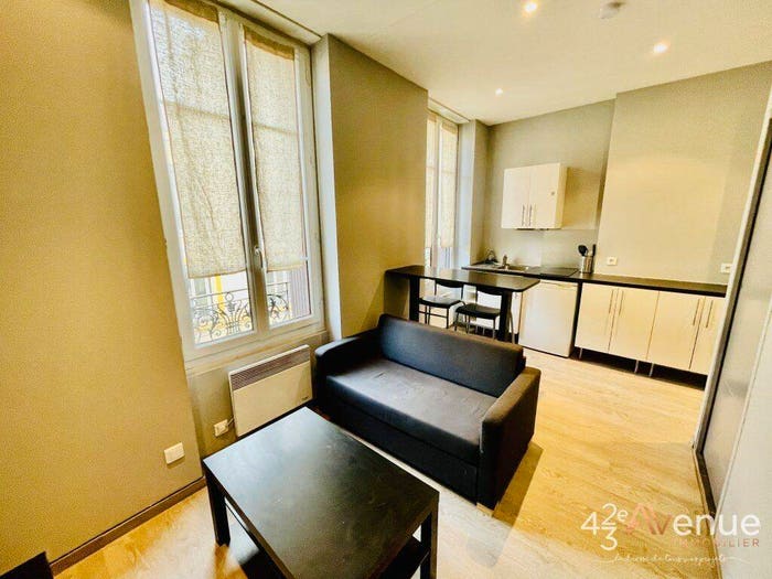 Badouillère-Saint Roch-Valbenoîte, Saint-Étienne : Appartement 1 pièce à louer