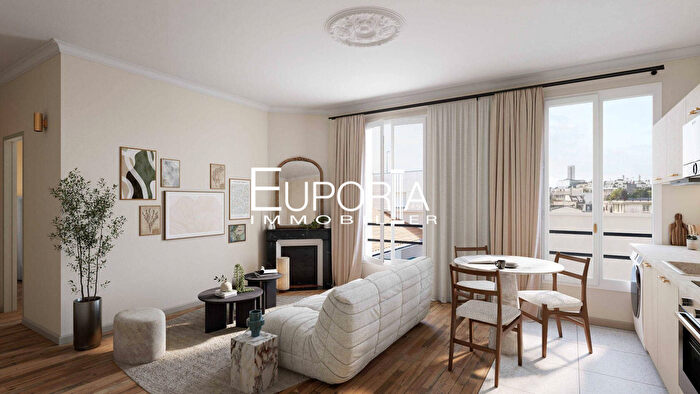 Appartement à vendre - Levallois-Perret, Trézel - 3 pièces - 2 chambres