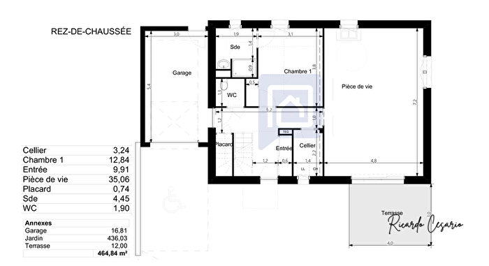Maison à vendre - Concarneau, Kerandon, Le Lin - 4 pièces - 3 chambres