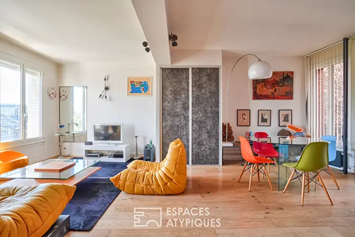 Appartement à vendre - Asnières-sur-Seine, Centre-ville - 2 pièces - 1 chambre