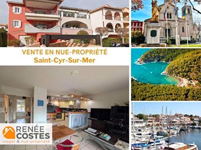 Appartement à vendre - Saint-Cyr-sur-Mer, Le Plan de la Mer - 3 pièces - 2 chambres