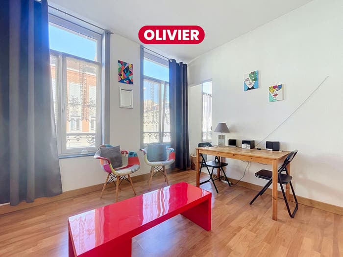 Appartement 1 pièce à vendre à Lille, Centre-ville, Euralille