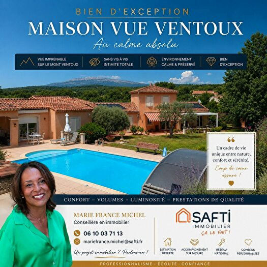 Maison 8 pièces à Malemort-du-Comtat, à vendre