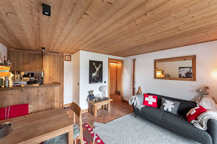 Appartement à vendre - Megève, Megève, La Mottaz, Villaret - 2 pièces - 1 chambre