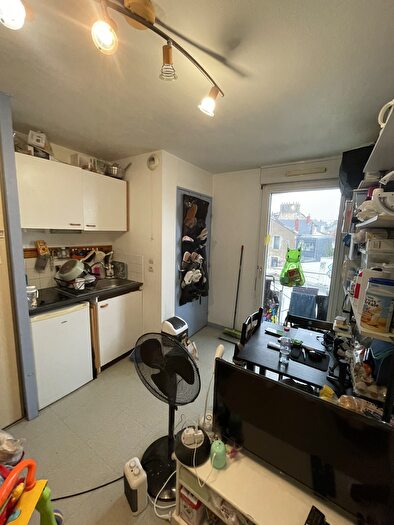 Appartement à vendre - Nantes, Eraudière, La Marrière, Rond-point de Paris - 1 pièce - 1 chambre