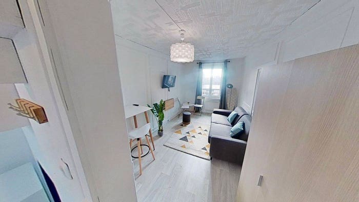 Appartement 1 pièce à louer à Côte Ouest-Ormeaux, Le Havre