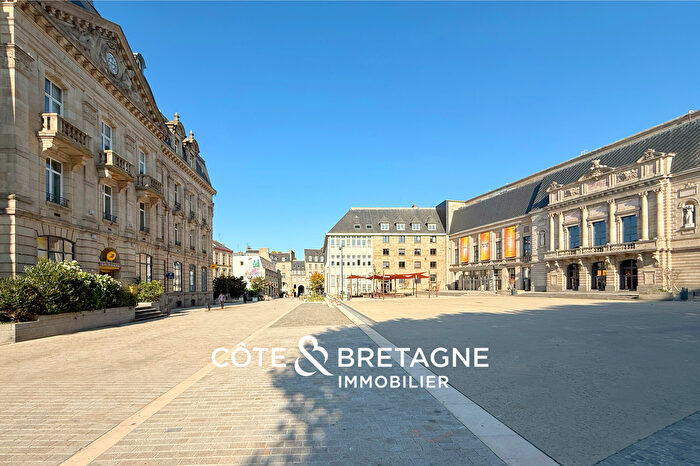 Appartement à vendre - Saint-Brieuc - 4 pièces - 3 chambres