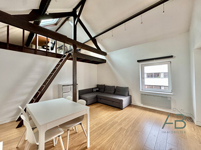 Appartement à vendre - Lille, Wazemmes - 2 pièces - 1 chambre