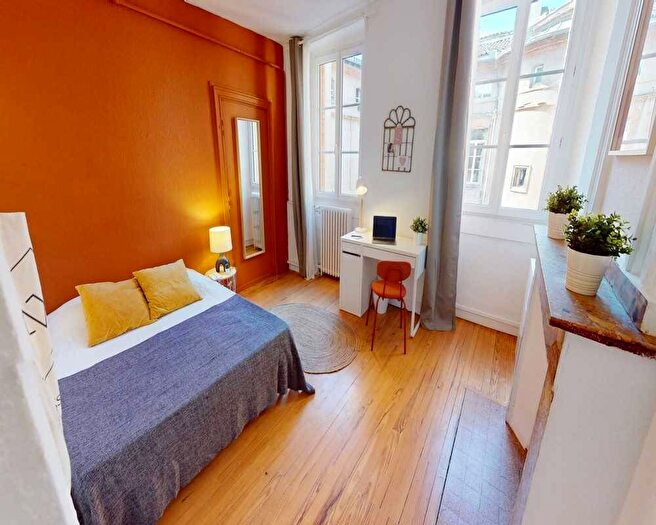 Appartement à louer - Capitole, Toulouse - 5 pièces - 5 chambres