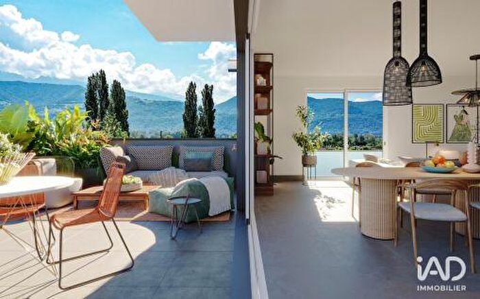 Appartement à vendre - Meylan, Ile dAmour - 3 pièces - 2 chambres